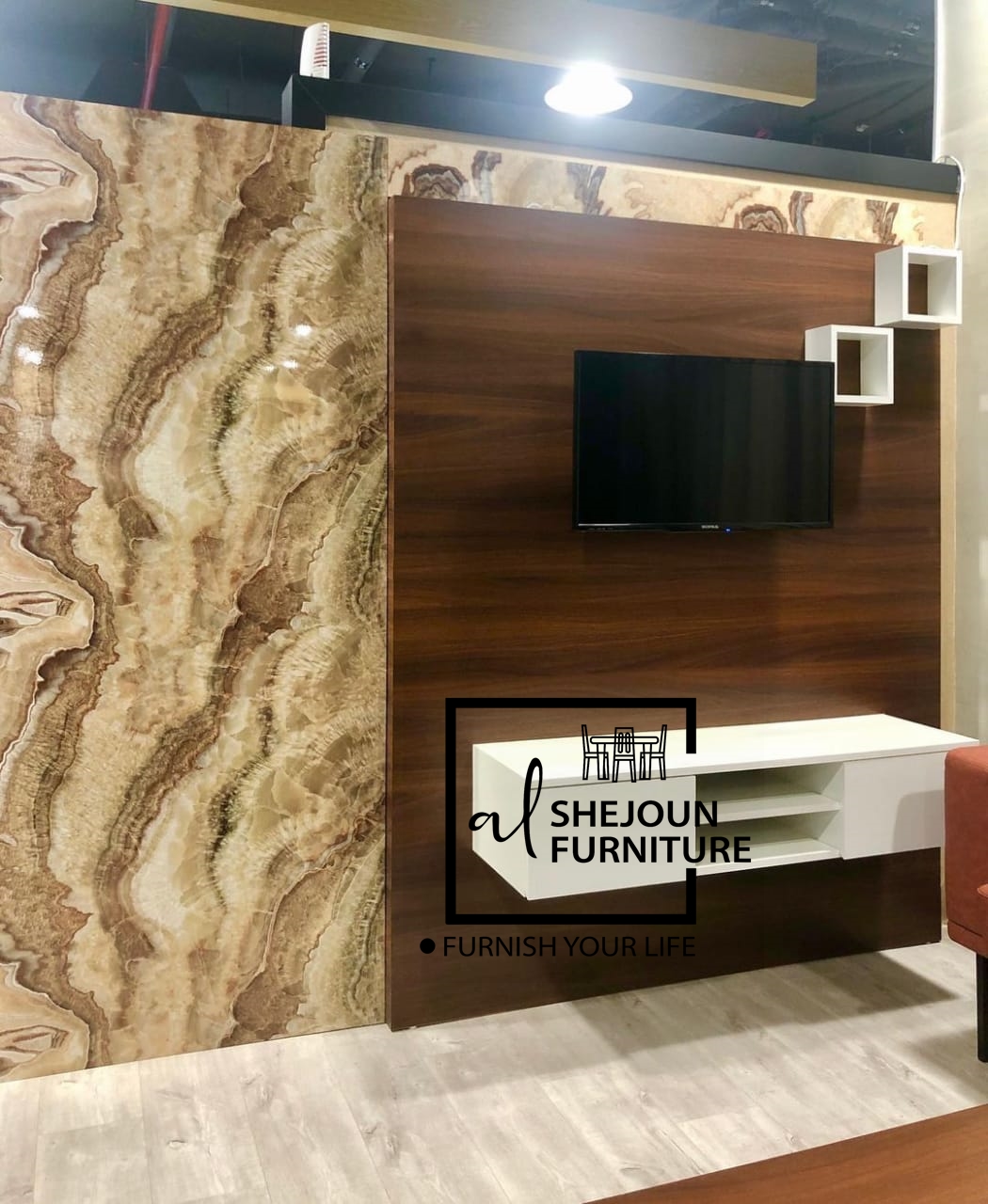 LCD Wooden Unit – Alshejoun Furniture