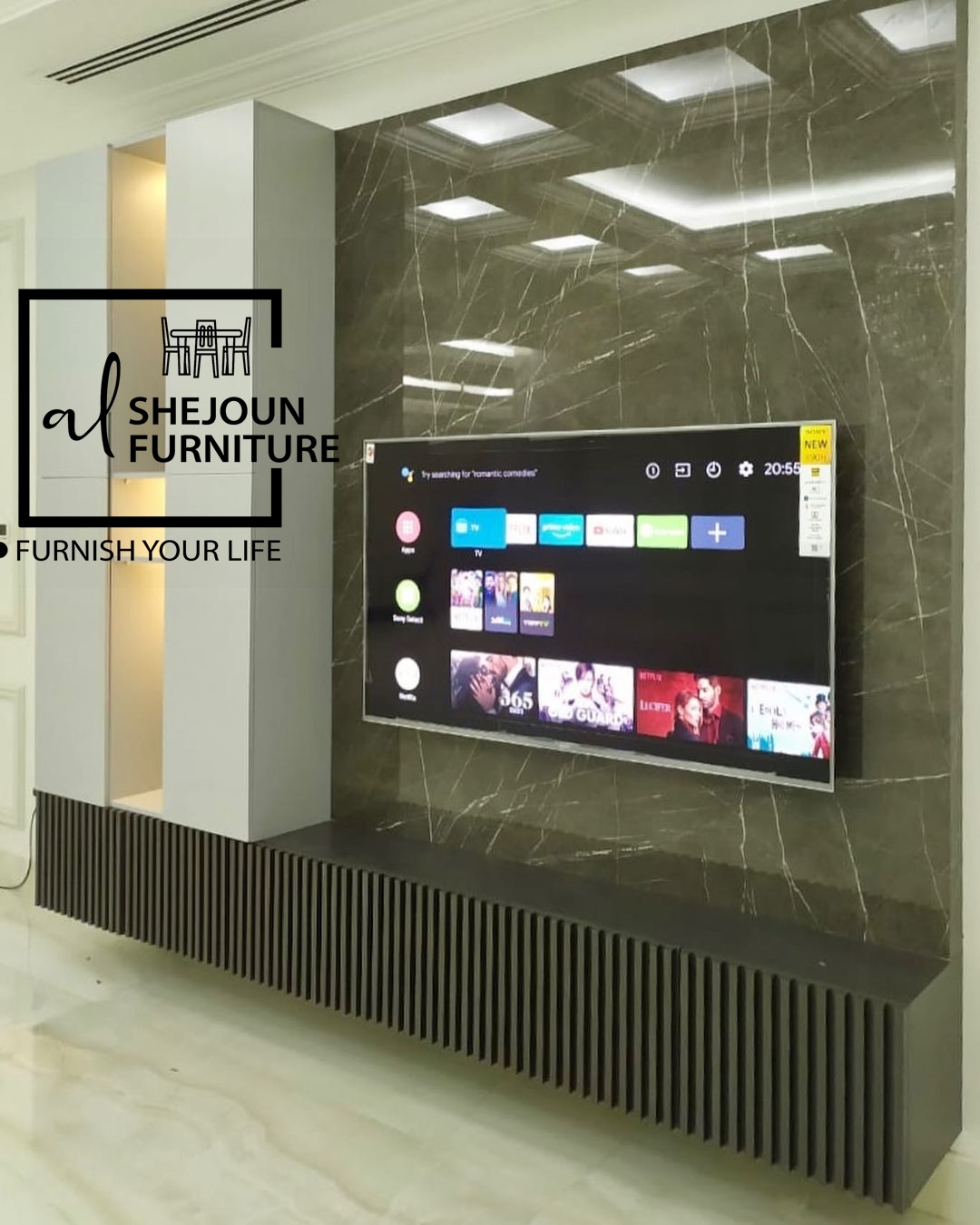LCD Wooden Unit – Alshejoun Furniture