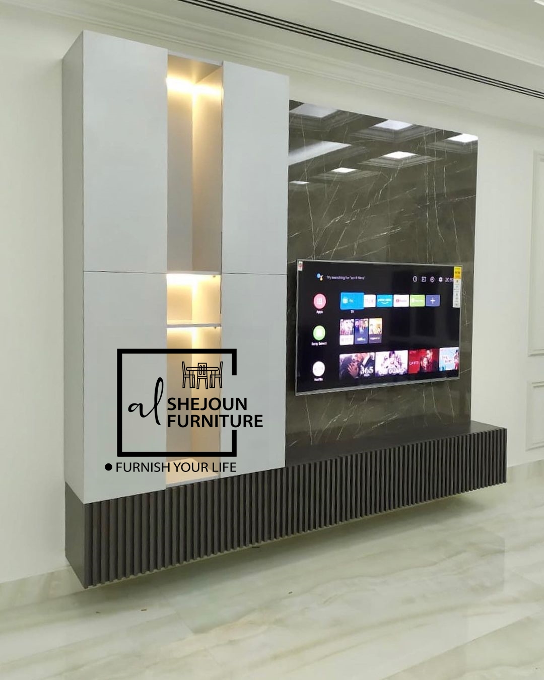 LCD Wooden Unit – Alshejoun Furniture